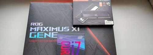 I7 8086k, Asus gene XI