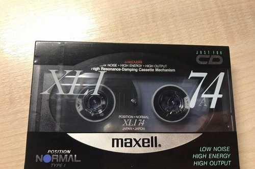 Аудиокассета Maxell XL 74