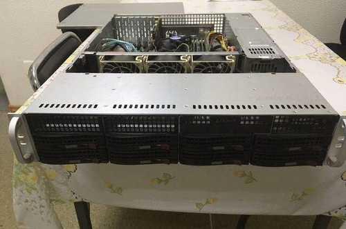 Сервер supermicro E3-1240 16Gb
