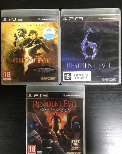 Игры Resident Evil (PlayStation 3)
