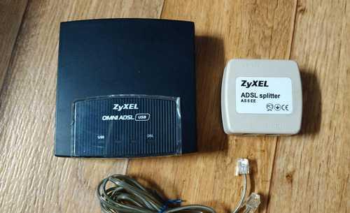 Модем zyxel omni adsl usb