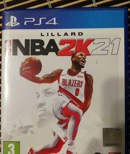 Продам NBA 2k21 на PS4
