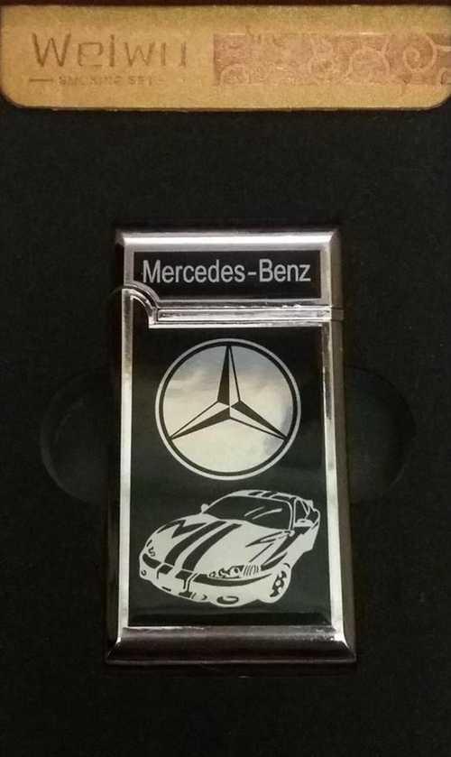 Зажигалка газовая WeiWu "Mercedes-Benz"