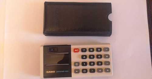 Casio калькулятор