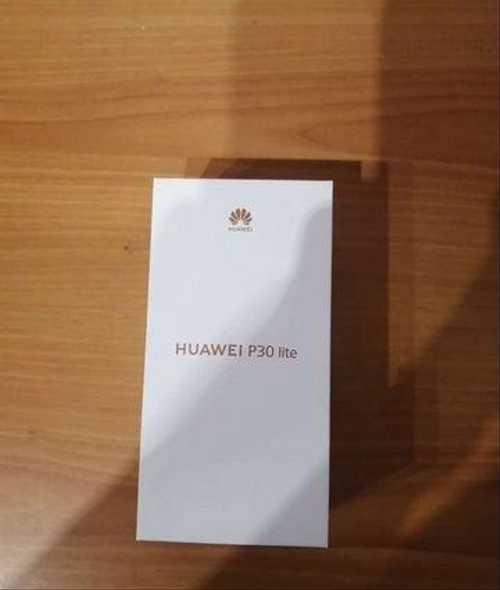 Коробка от Huawei p30 lite