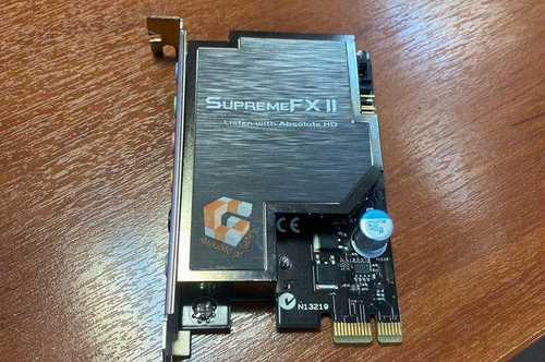 Аудиокарта PCI-e supreme FX 2