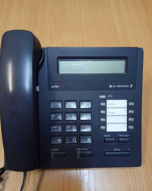 Цифровой системный телефон aria soho LDP-7208D
