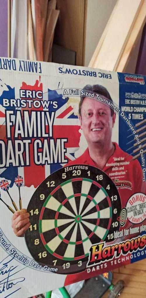 Дартс Harrows Eric Bristow's двусторонняя мишень