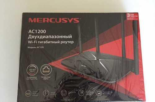 WiFi 2-х диапазон гигабитный роутер Mercusys AC12G