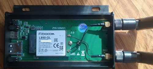 Модем Fibocom L850-GL, рогатая коробка