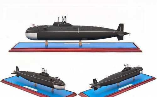 Модель подводной лодки - атомарина проект 671 Ёрш