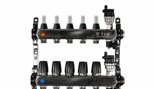 Коллектор для теплого пола TIM KCS5005 на 5выходов