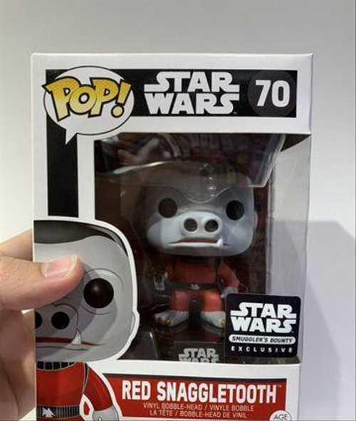 Фигурка Funko pop Star Wars Red Snaggletooth