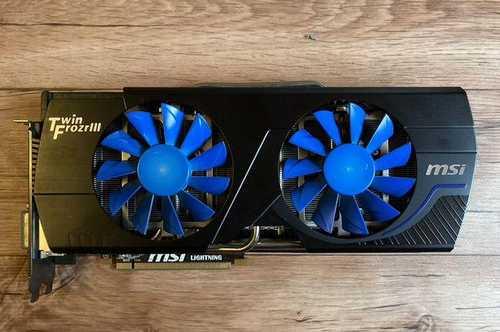 Видеокарта MSI GTX 580 Lightning