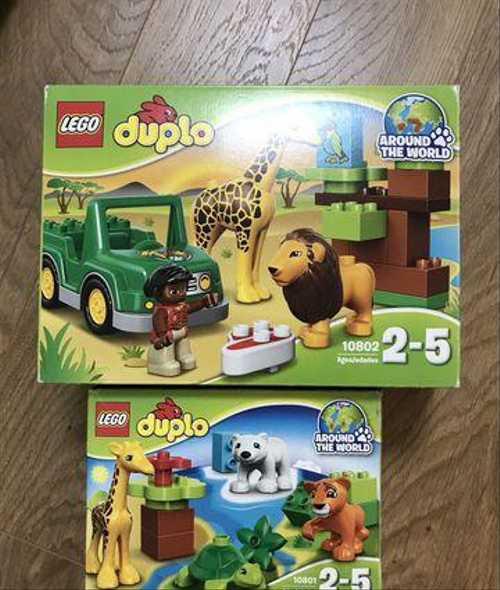 Lego duplo вокруг света 10801, 10802