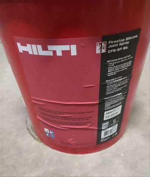 Противопожарный спрей Hilti FireStop Silicone Join