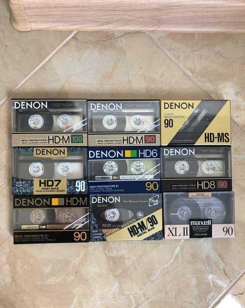 Аудиокассеты denon, Maxell