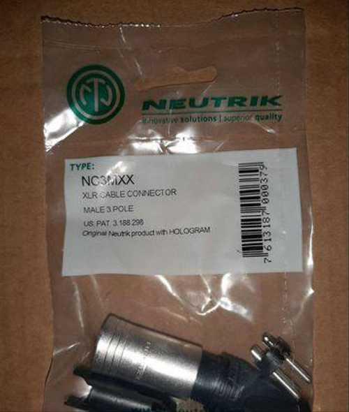 Neutrik NC3MXX XLR