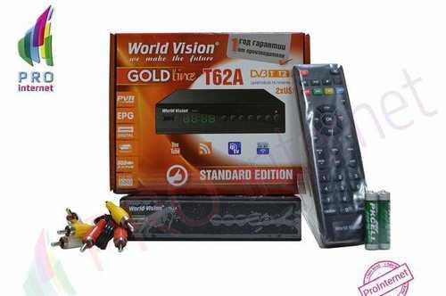 Цифровой тв Приемник DVB-T/T2, DVB-C WorldVision