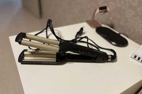 Тройная плойка для локонов Babyliss