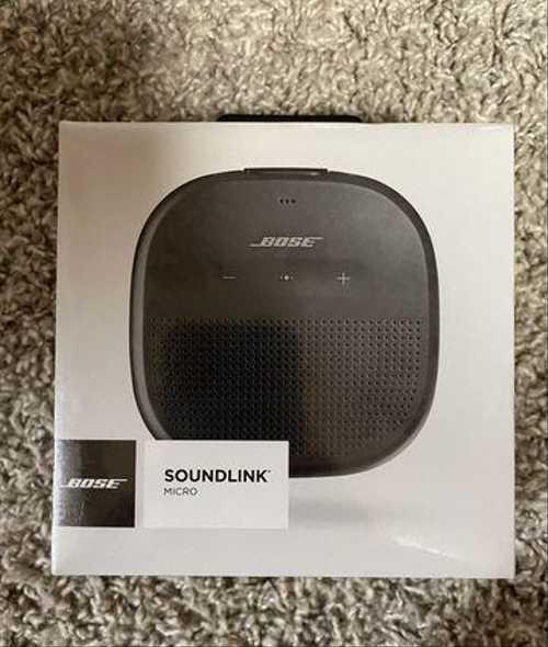 Портативная акустика Bose SoundLink Micro, black