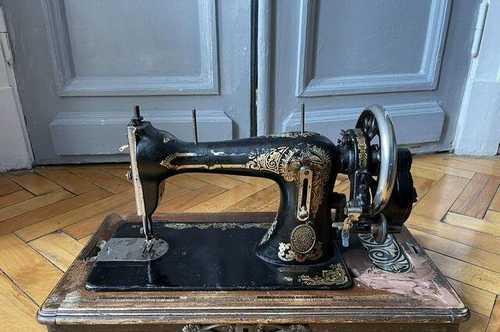 Антикварная швейная машина haid & neu 19 век