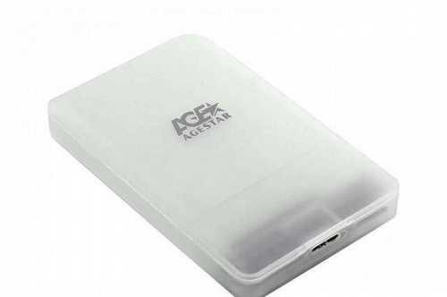 Внешние корпусы HDD/SSD AgeStar 3ubcp3 белые