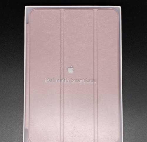 iPad mini 5 2019 Чехол Кожа Rose Gold Розовый