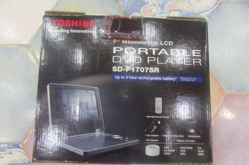 Портативный DVD-плеер Toshiba SD-P1707SR
