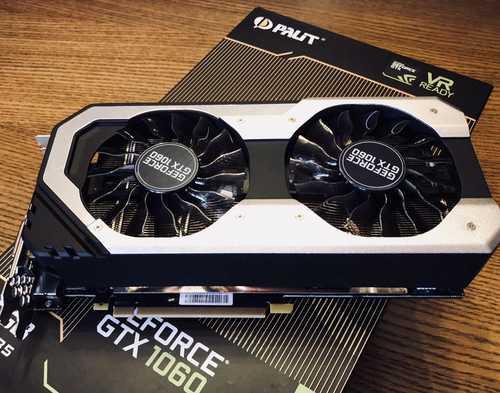 Видеокарта Palit GTX1060 super jetstream 6GB