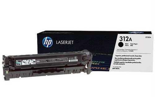 Тонер-картридж HP CF380A черный к ColorLaserJet M4