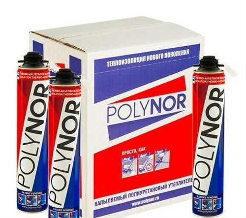 Напыляемый утеплитель Polynor (полинор)
