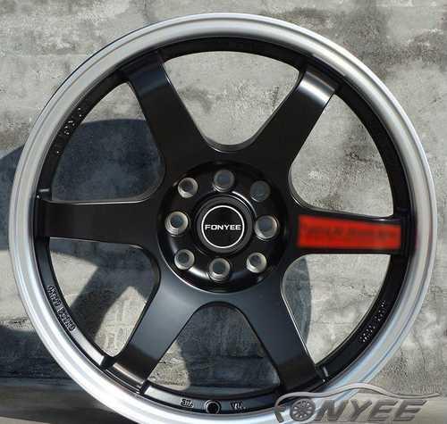 Диски Rays TE37 R17 J7.5 ET38 4X100/114.3 черные