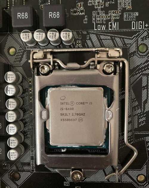 Процессор I5-6400 + Мат.Плата asus Z170-P DDR4