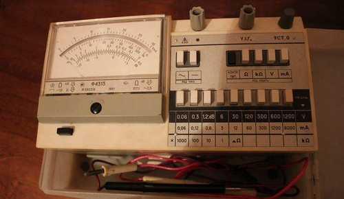 Тестер стрелочный Ф4313