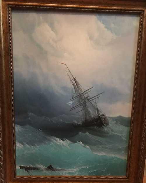 Картина "буря"