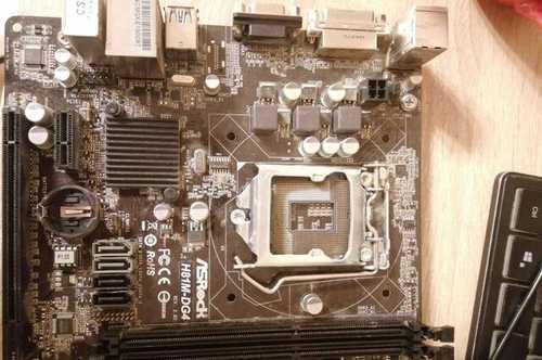 Материнская плата asrock h81m-dg4 сокет 1150