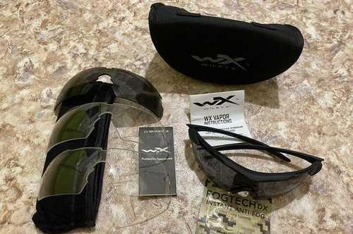 Баллистические очки Wiley X vapor 4 линзы