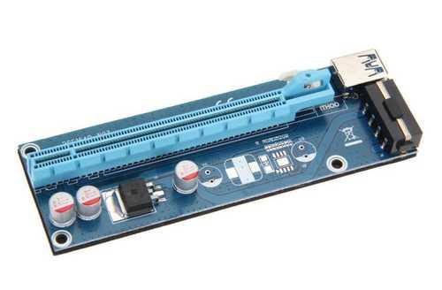 Райзеры PCI Express 1x к 16x (ver 005)