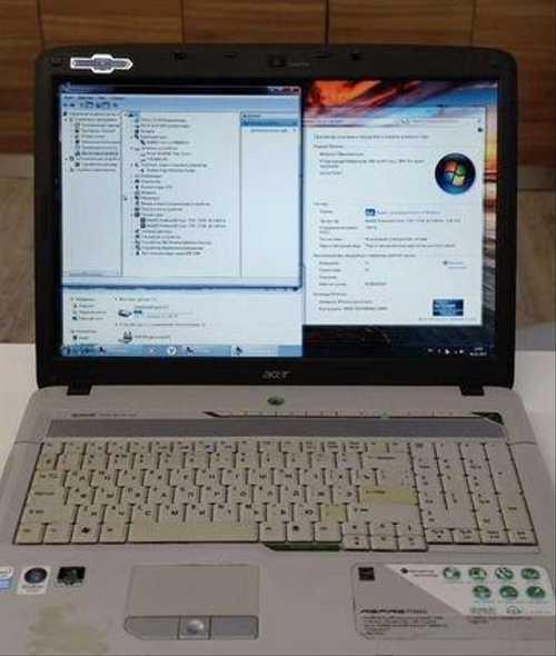 Ноутбук Acer Aspire 7720zg