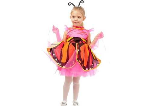 Новогодний костюм Бабочка с ободком детский