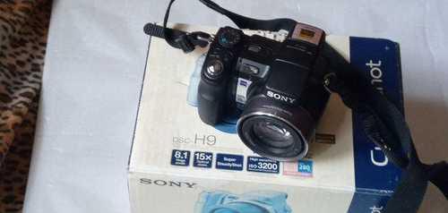 Цмфровой фотоаппарат sony DSC H9