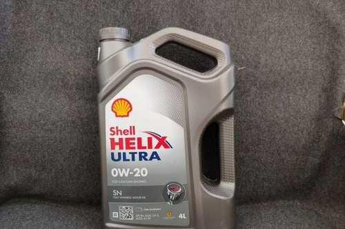 Масло shell helix ultra 4л. Шелл Хеликс 0w20. Shell 550046977. Масло Shell Helix Ultra SN 0w-20 картинка канистры.