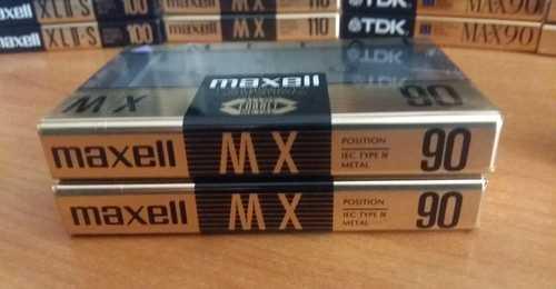 Аудиокассеты Metal Maxell MX-90 New