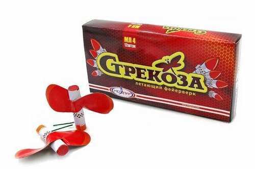 Фейерверк летающий Стрекоза (12 штук)