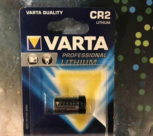 Батарейка Varta CR2 3V литиевая