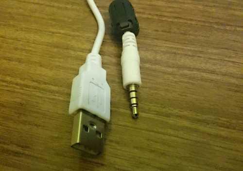 Кабель аналог аудио/USB