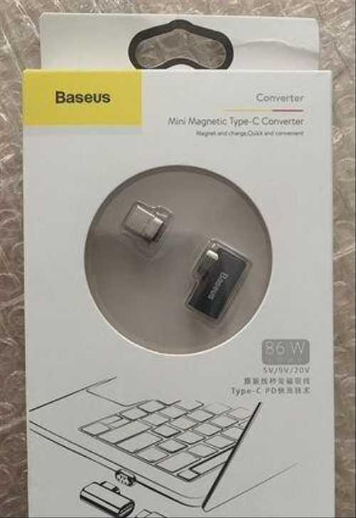 Baseus Магнитный адаптер для кабеля Type-C