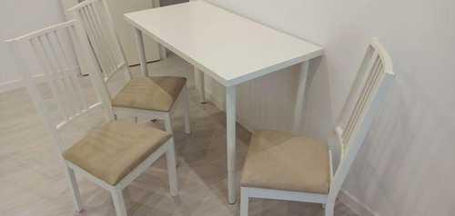 Стол и стулья IKEA