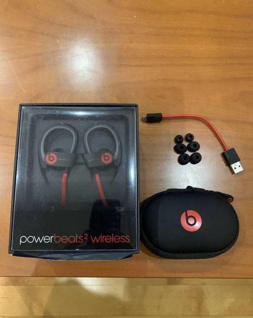 Беспроводные наушники Bluetooth Beats Powerbeats 2